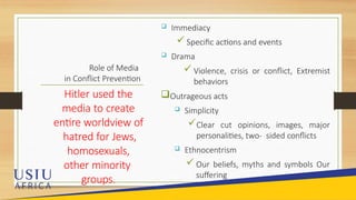 Class Presentation on Media _The Modern Mechanism of International ...