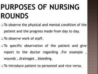 Class presentation on nursing rounds and reports.pptx