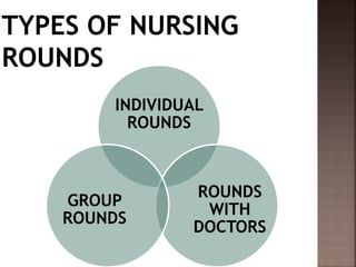 Class presentation on nursing rounds and reports.pptx
