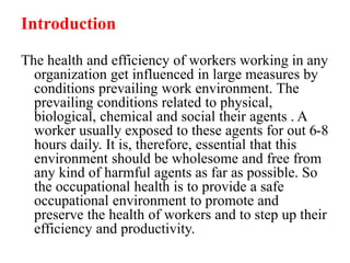 Class Presentation on Occupational Health ppt.pptx | Free Download