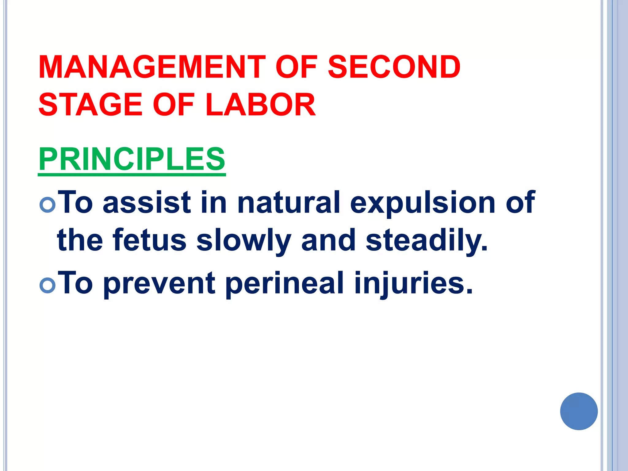 presentation on second stage of labor | PPTX
