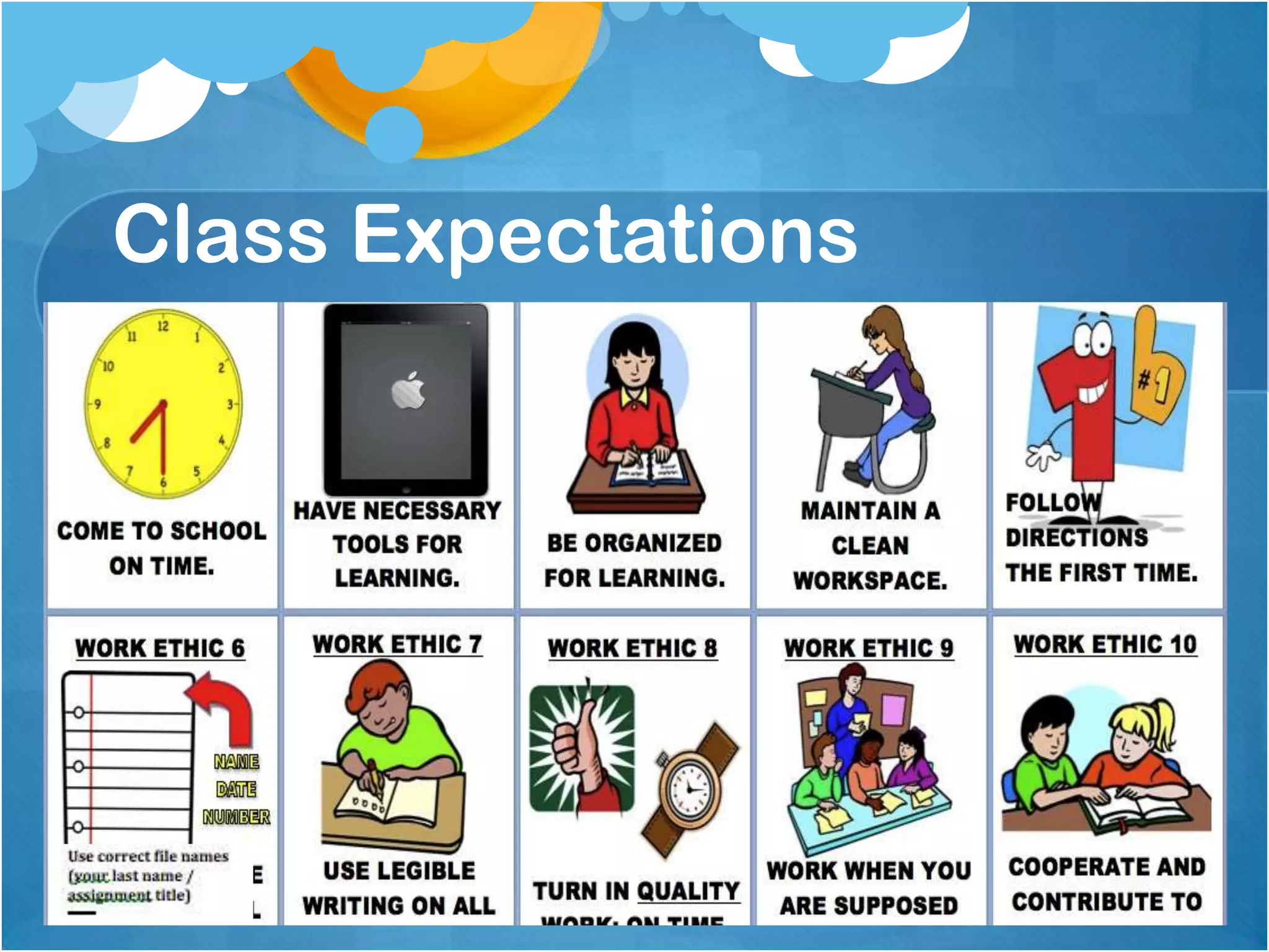 Class procedures | PPTX