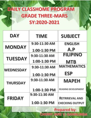 CLASS PROGRAM - Copy.docx