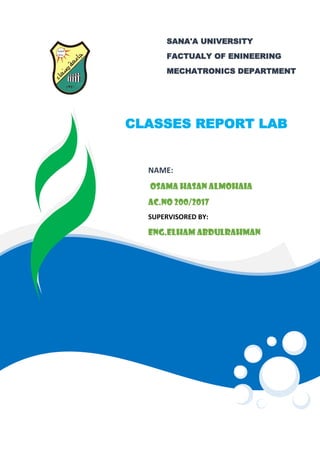 Class program and uml in c++ | PDF