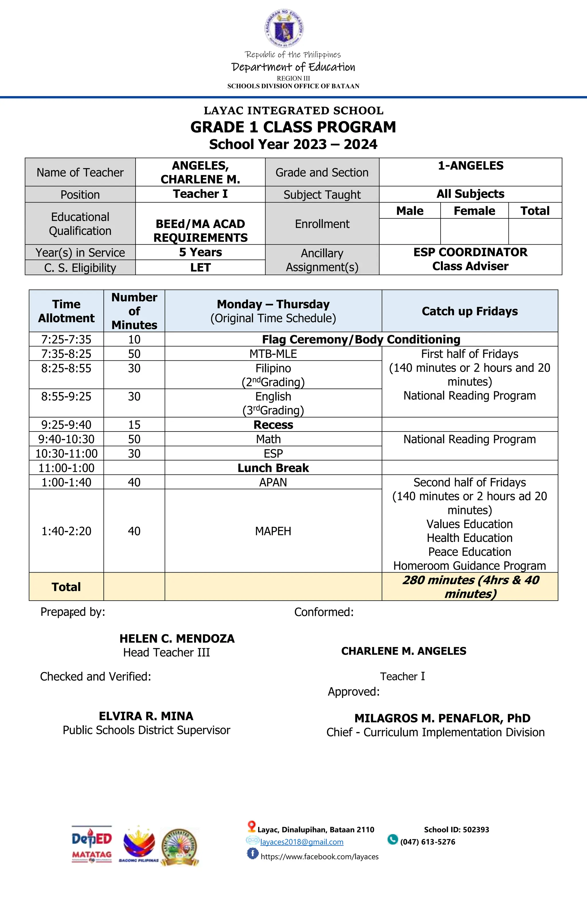 class program catch up friday.docx