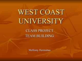 Class Project team building | PPT
