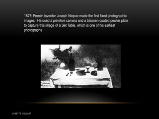 B&W 1 History of Photography Class project | PPTX