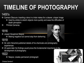 B&W 1 History of Photography Class project | PPTX