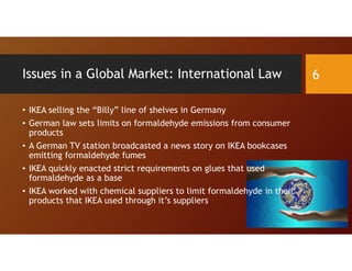 Class project ikea’s challenges in global markets and child labor | PDF