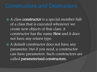 Class properties | PPT