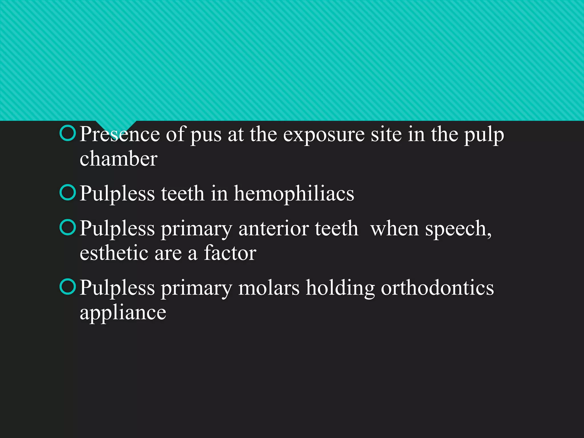 pulpectomy | PPTX