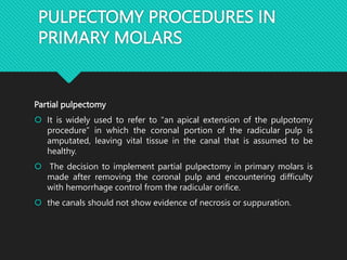 pulpectomy | PPTX