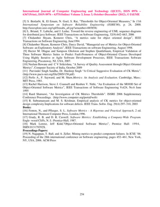 Class quality evaluation using class quality scorecards | PDF