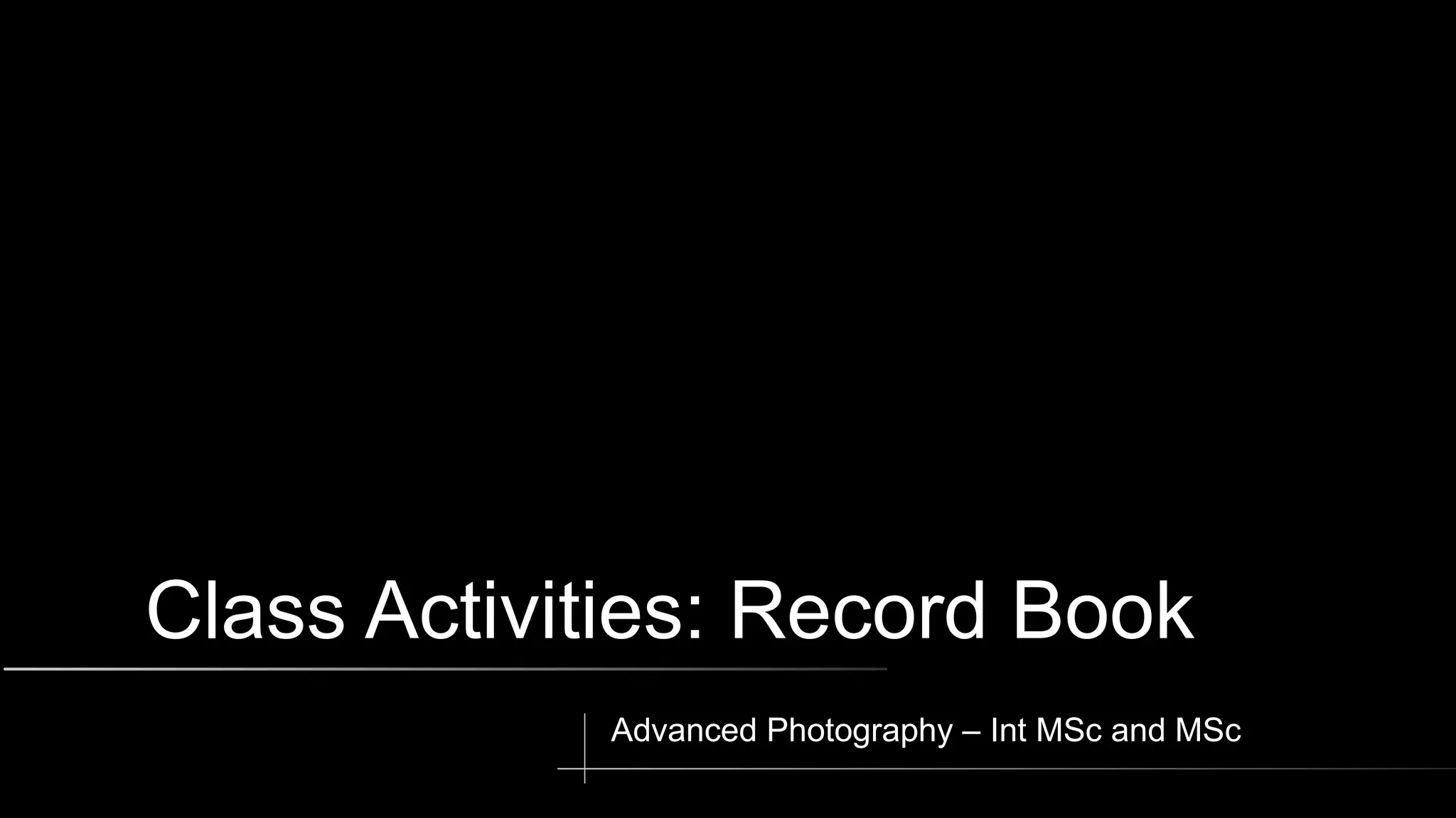 CLASS PRESENTATION ACTIVITY RECORDA.pptx