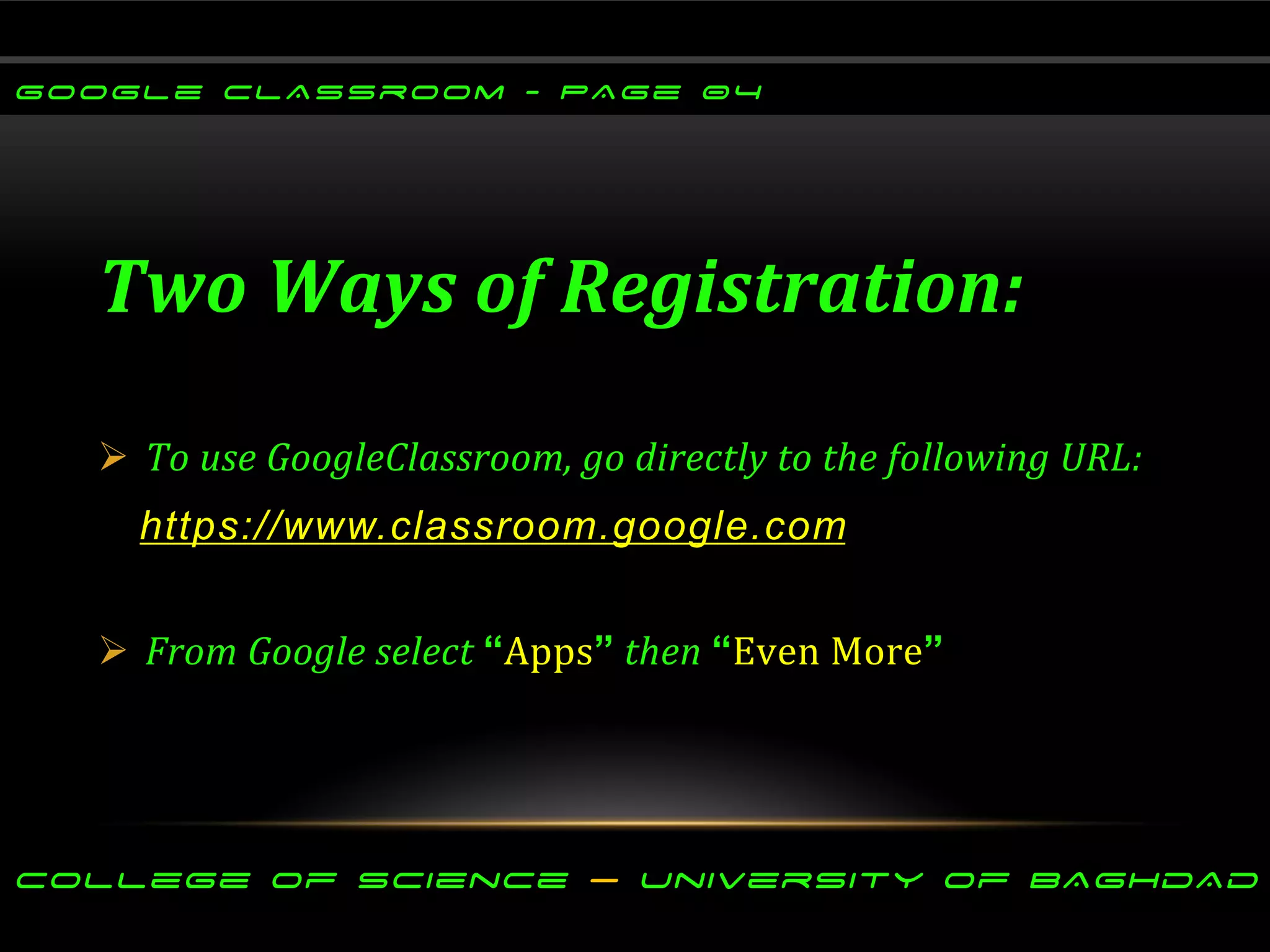 Google Classroom Basic Steps | PPT