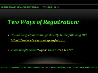 Google Classroom Basic Steps | PPT