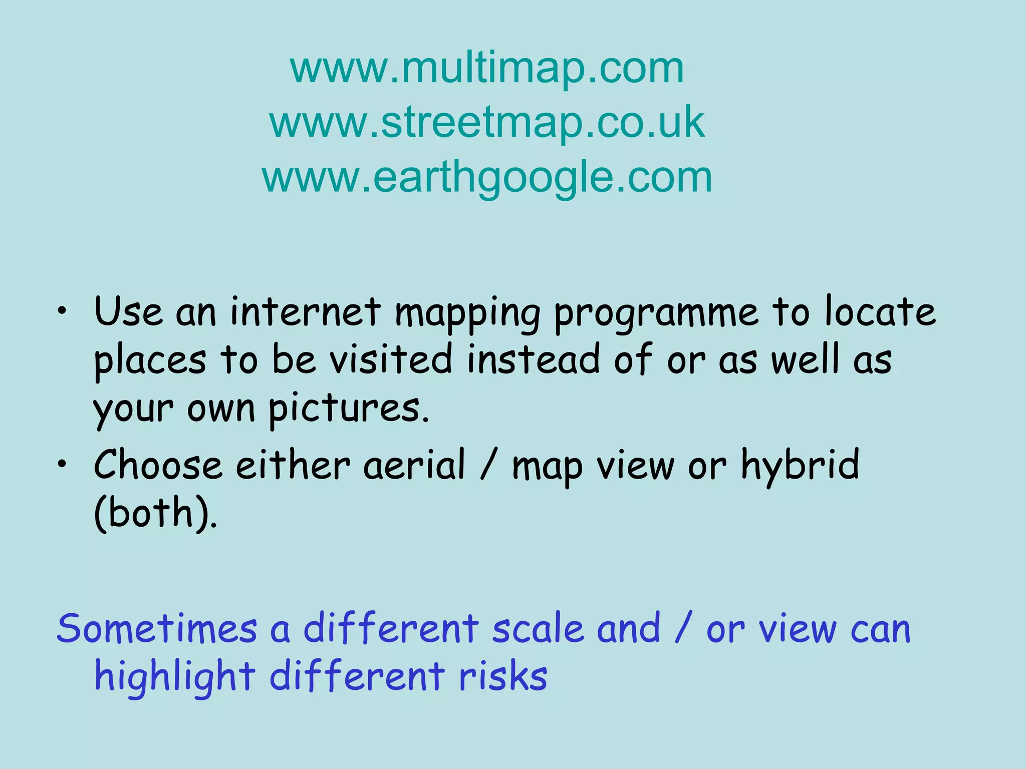 Classroom Activity Our Risk Assessment | PPT