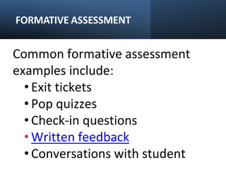 Classroom-Assessment usually used in philippine setting | PPTX