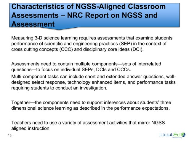 Classroom Assessment Strategies for NGSS Earth and Space Sciences | PPT