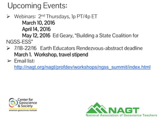 Classroom Assessment Strategies for NGSS Earth and Space Sciences | PPT