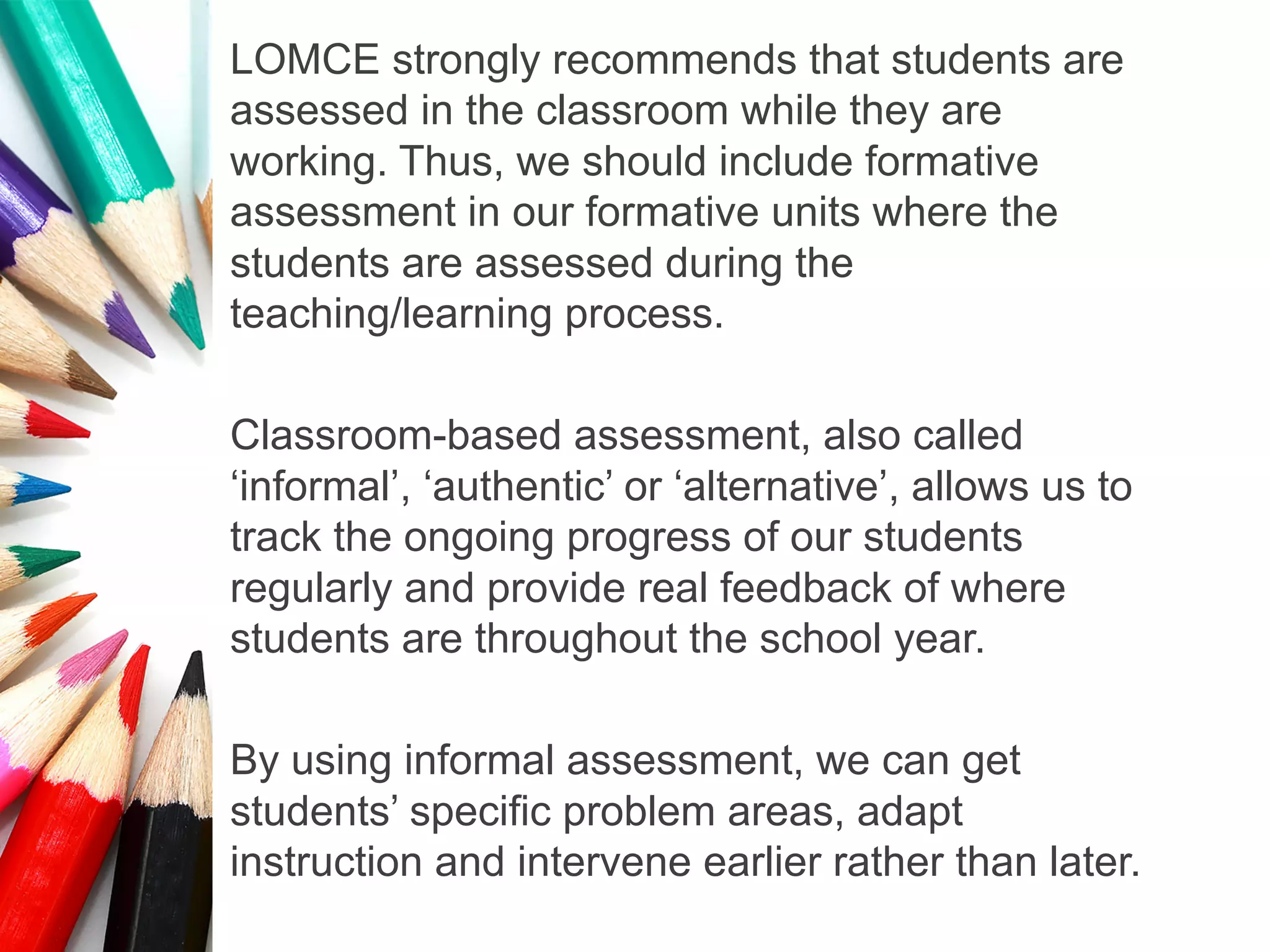 Classroom based assessment | PDF | Educational Assessment | Education