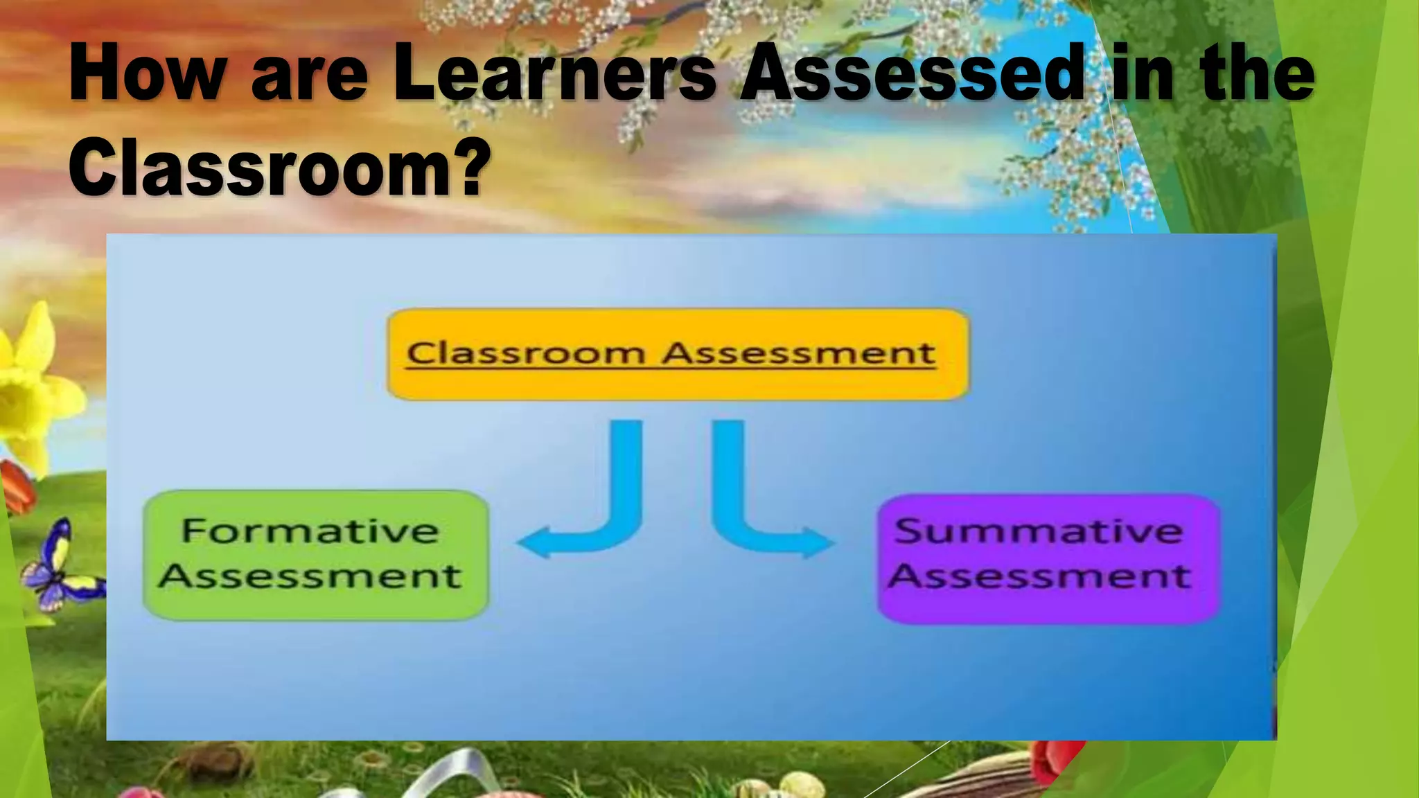 Classroom based assessment tools | PPTX