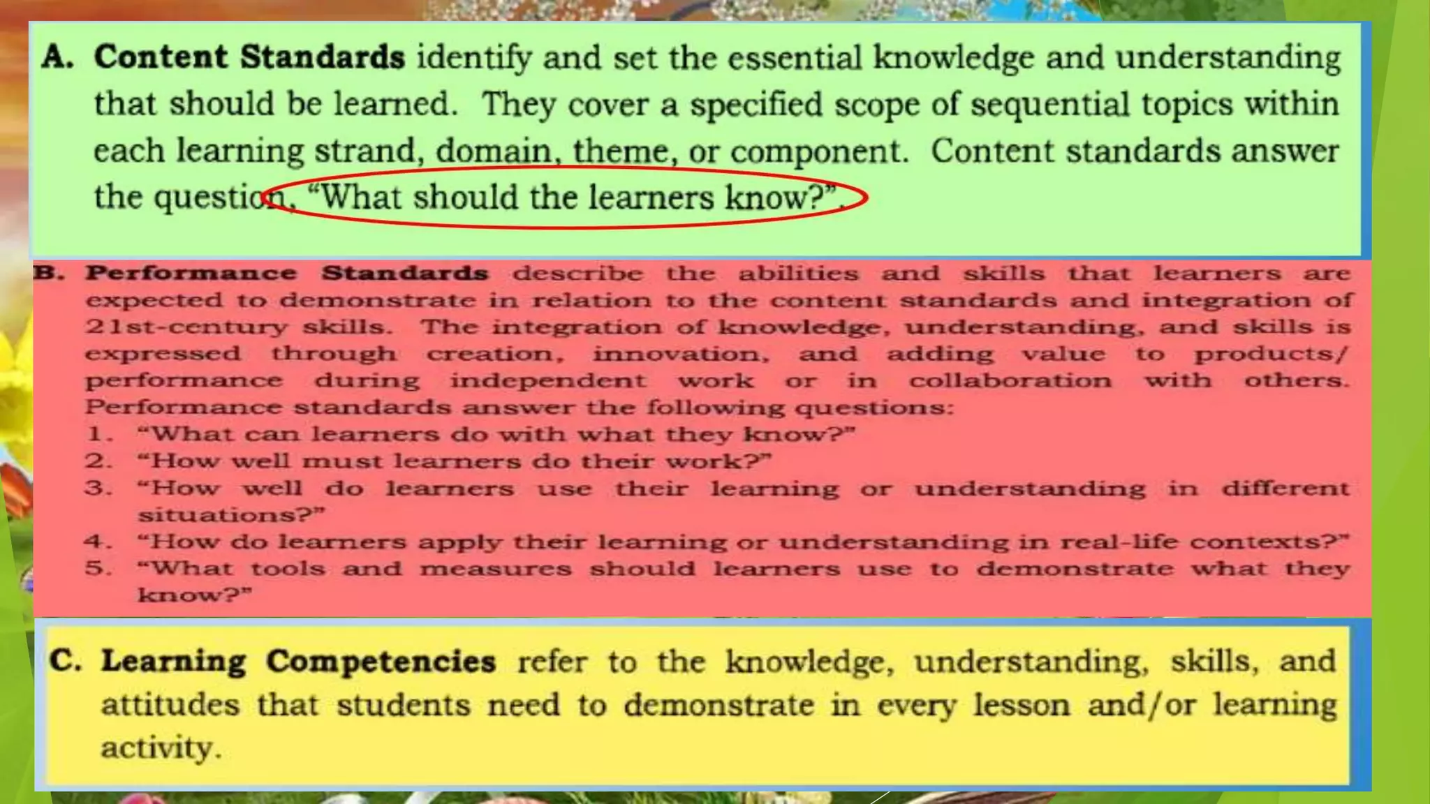 Classroom based assessment tools | PPTX