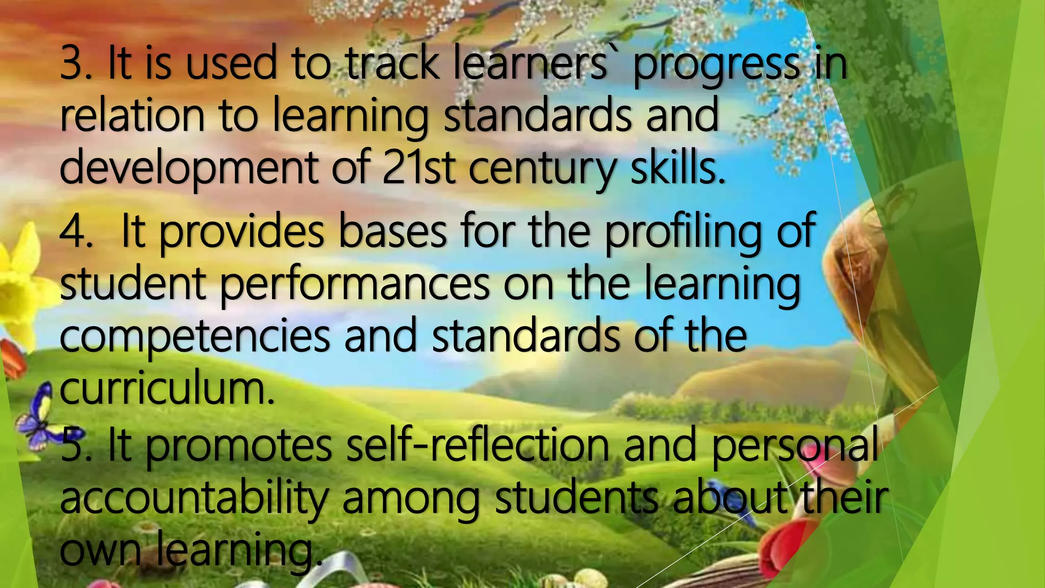 Classroom based assessment tools | PPTX