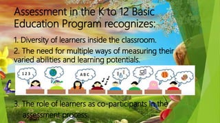 Classroom based assessment tools | PPTX