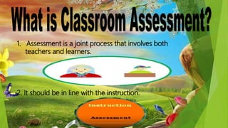 Classroom based assessment tools | PPTX