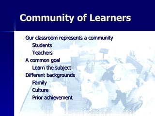 Classroom Behavior | PPT