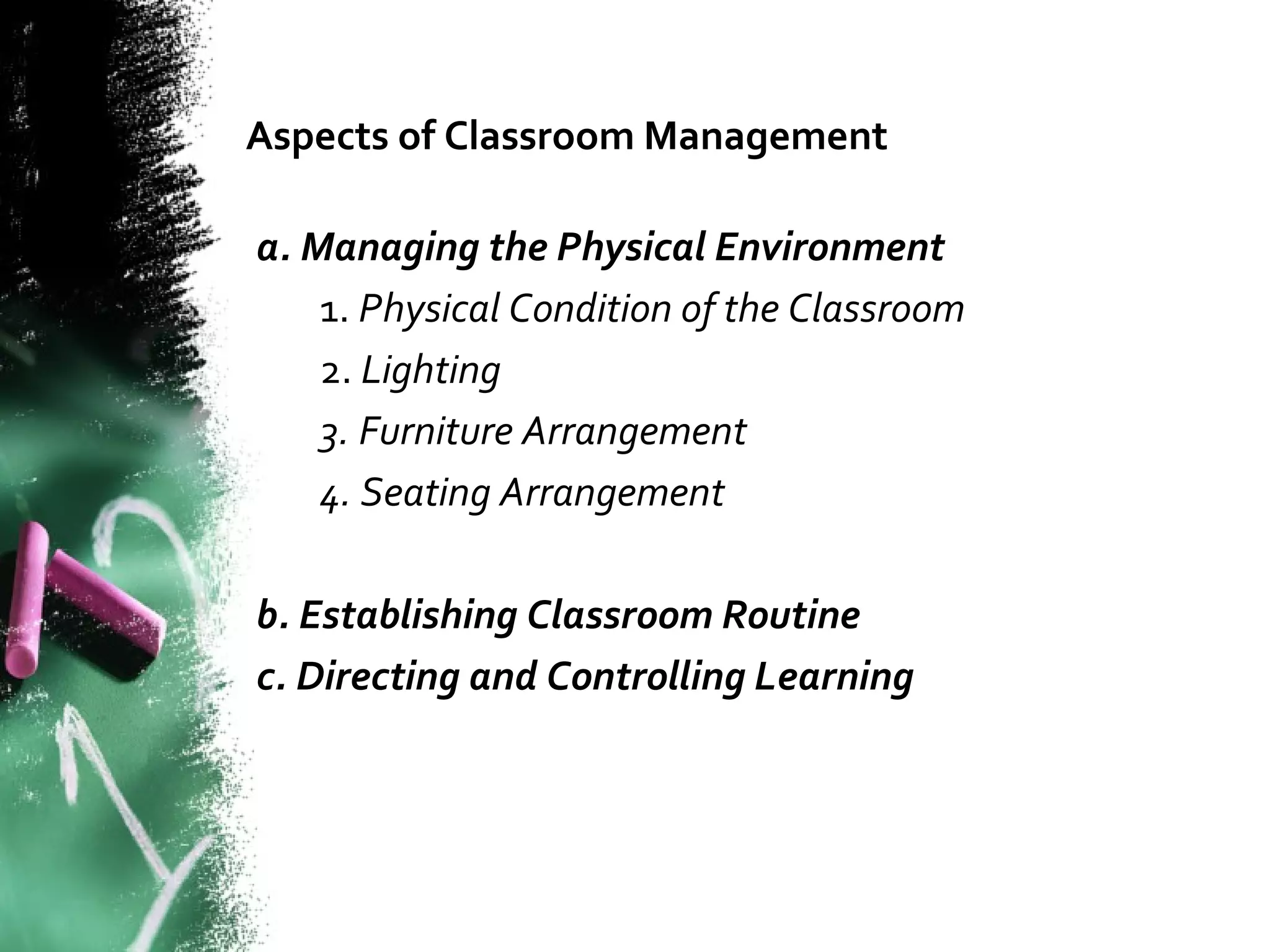 Classroom management-presentation | PPT