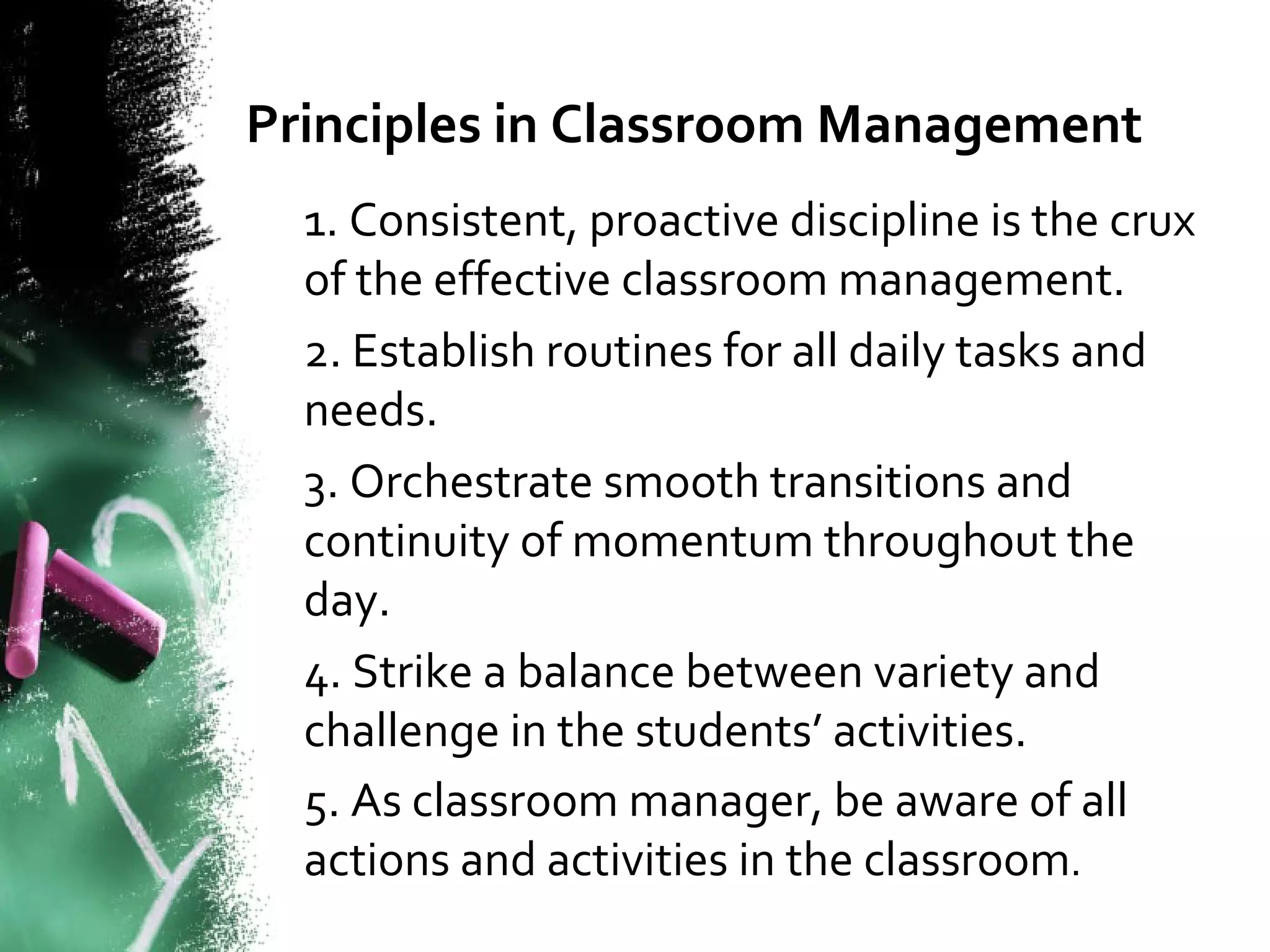 Classroom management-presentation | PPT