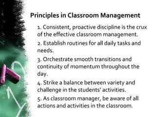 Classroom management-presentation | PPT