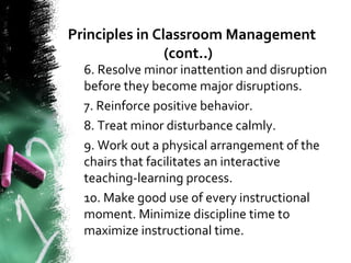 Classroom management-presentation | PPT