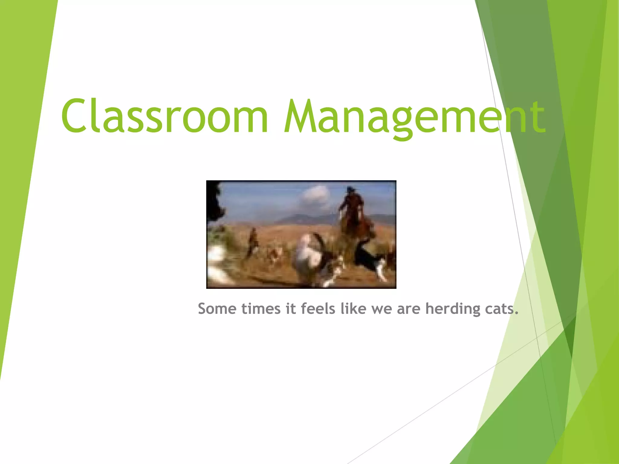 Classroom management-presentation 4-30_09 (1) | PPT