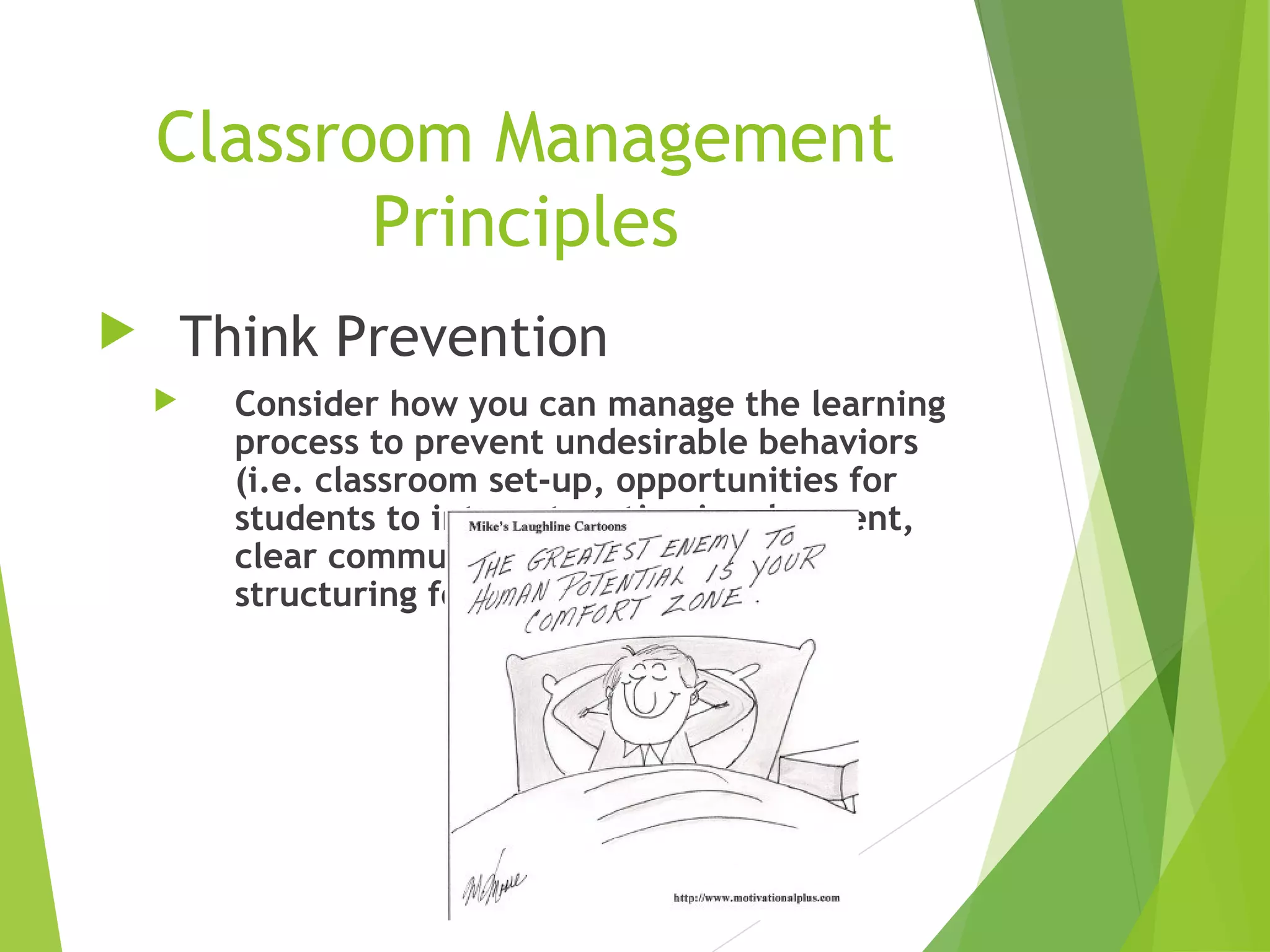 Classroom management-presentation 4-30_09 (1) | PPT