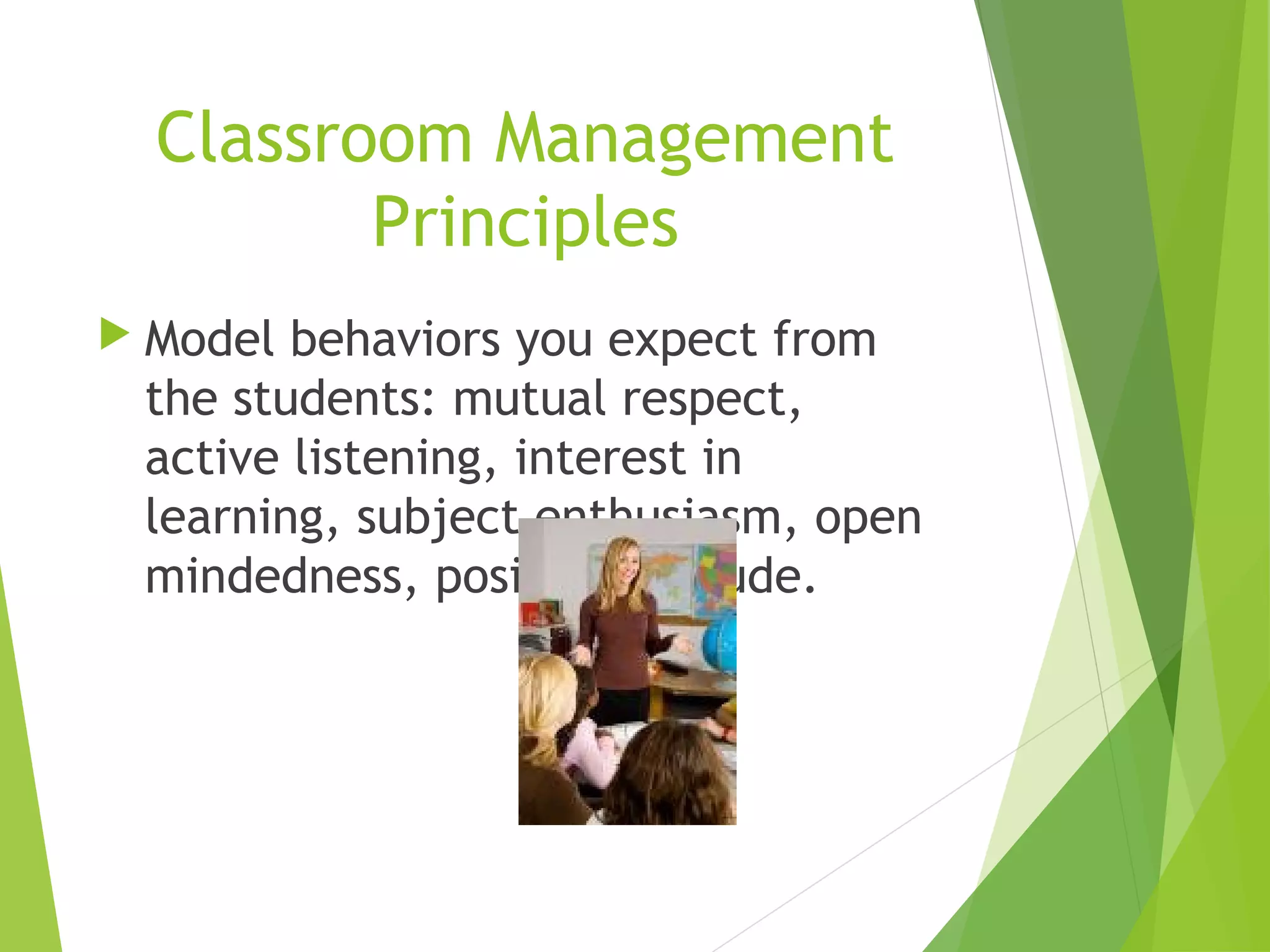 Classroom management-presentation 4-30_09 (1) | PPT