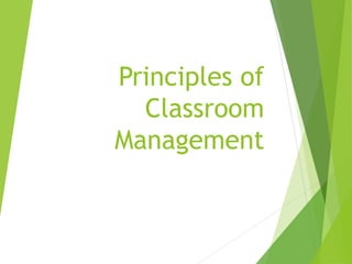 Classroom management-presentation 4-30_09 (1) | PPT
