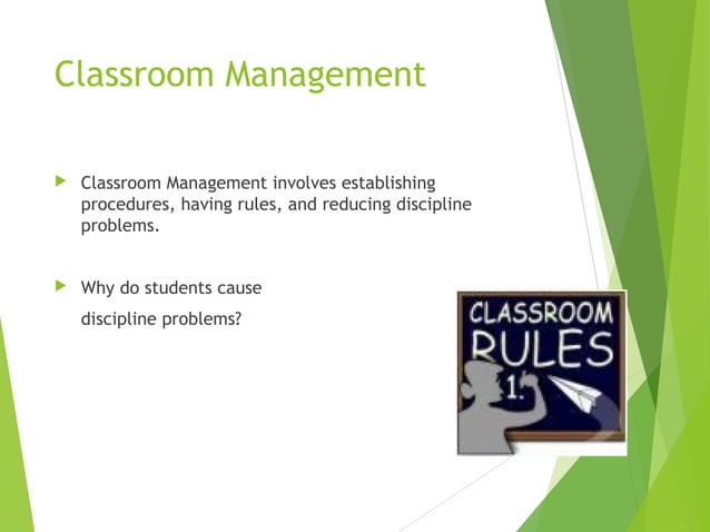 Classroom management-presentation 4-30_09 (1) | PPT