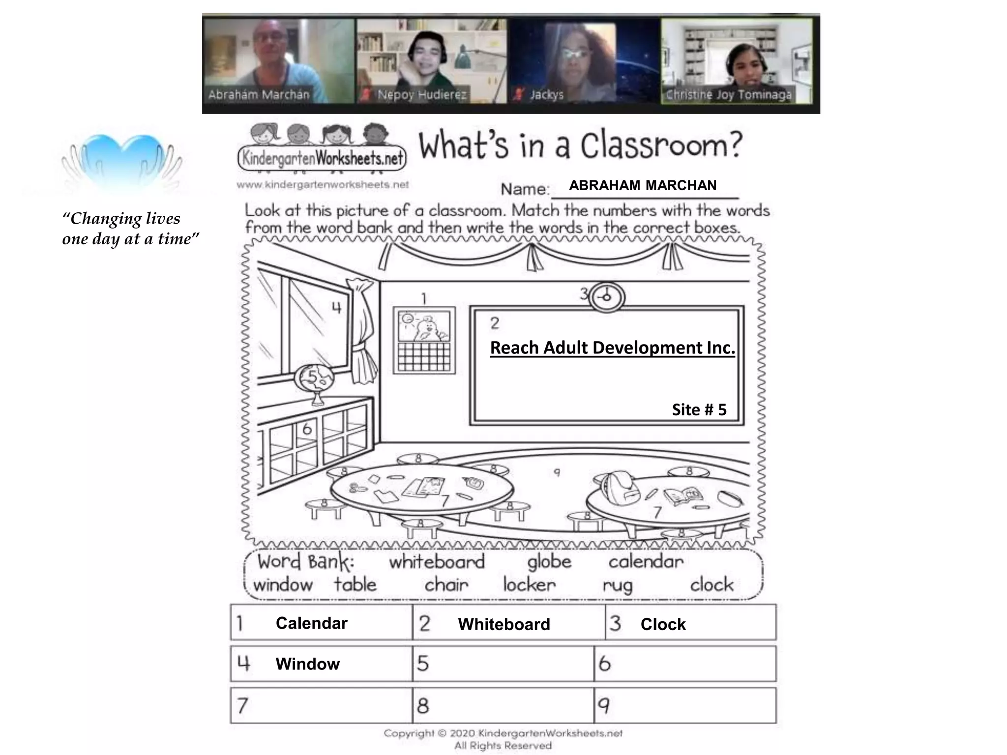 classroom-objects-worksheet.pptx