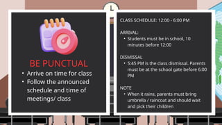 CLASSROOM-ORIENTATION IN THE SCHOOL AS I | PPTX