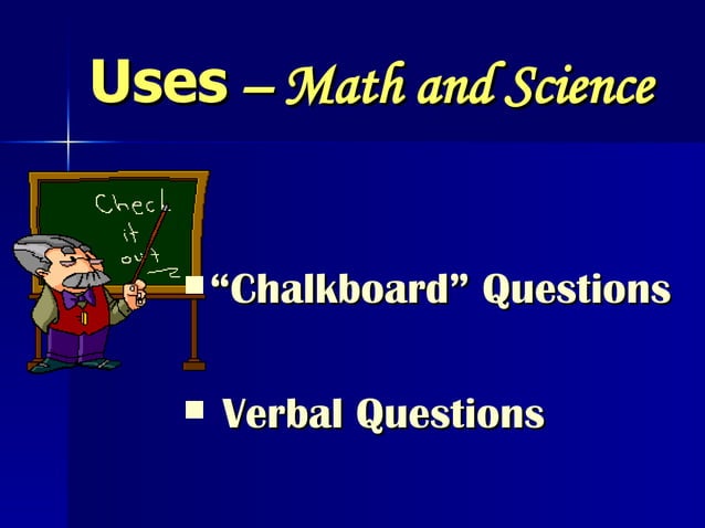 Classroom Performance Systems With Design Examples | PPT