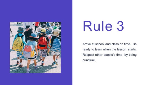 Classroom - Behavior - Rules - Presentation | PPTX | Education