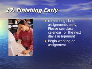 Classroom Procedures Uih | PPT