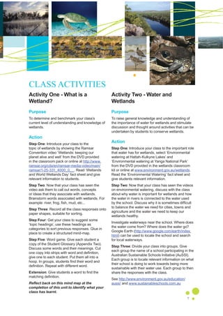 Australian Wetlands resource | PDF