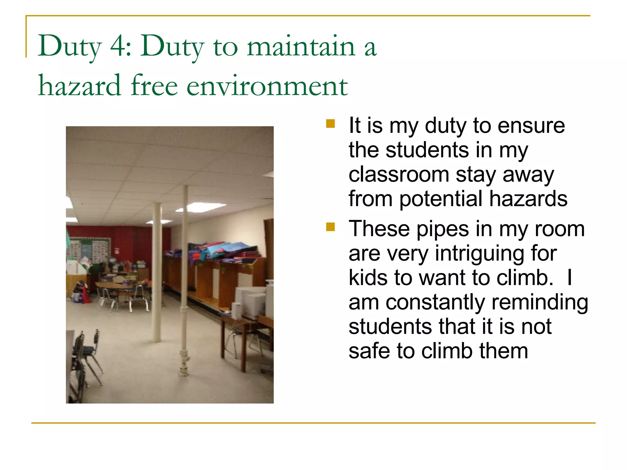 Classroom Risk Audit | PPT
