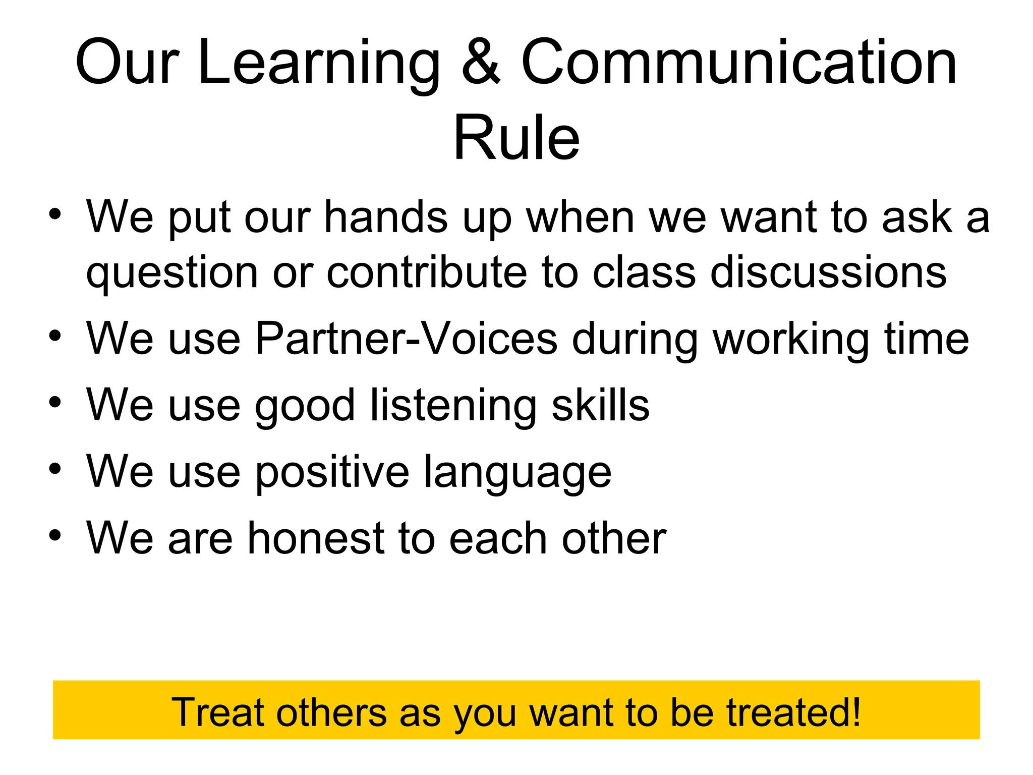 Classroom Rules | PPT