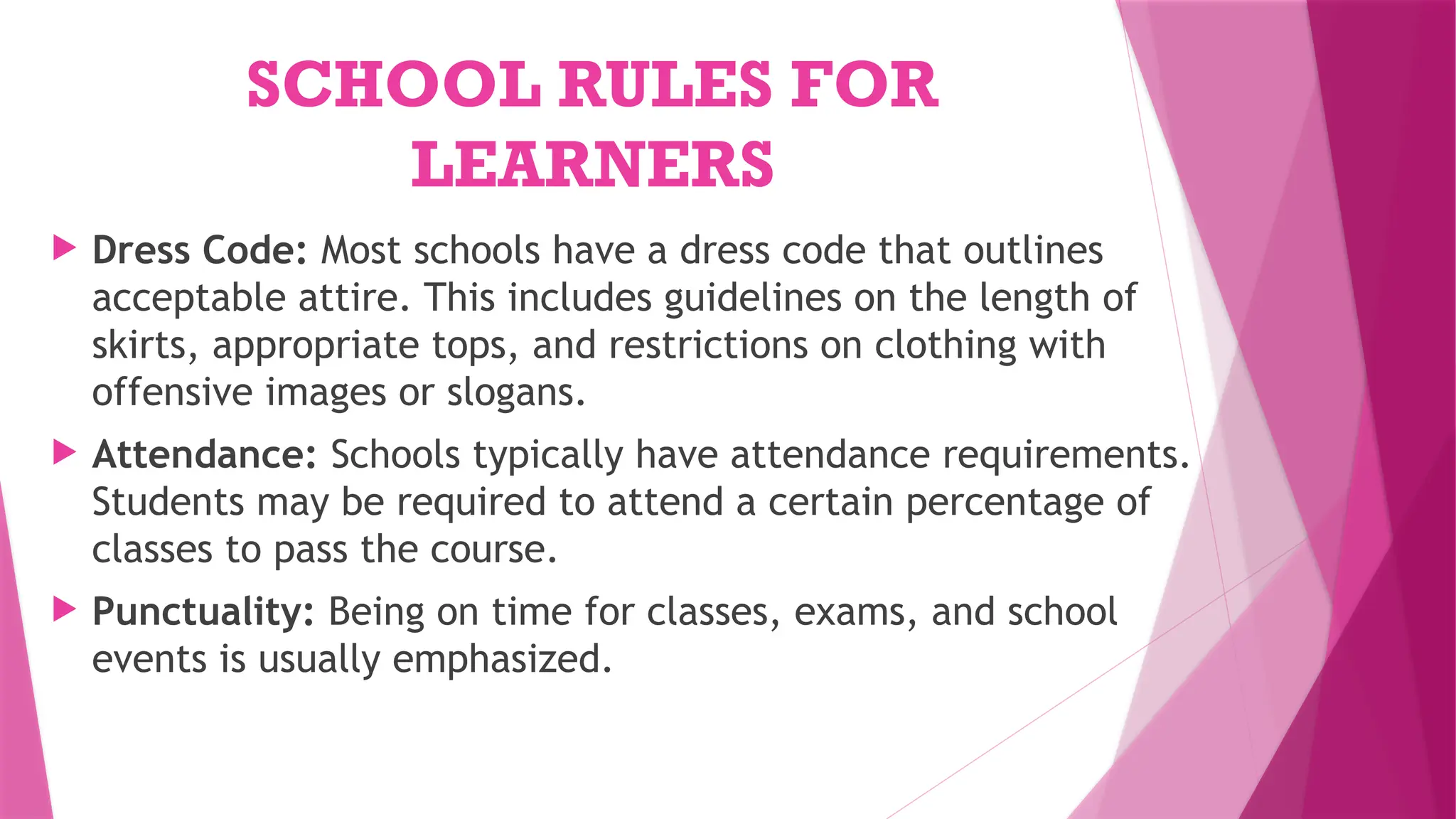 CLASSROOM-RULES. during school orientation pptx | PPTX