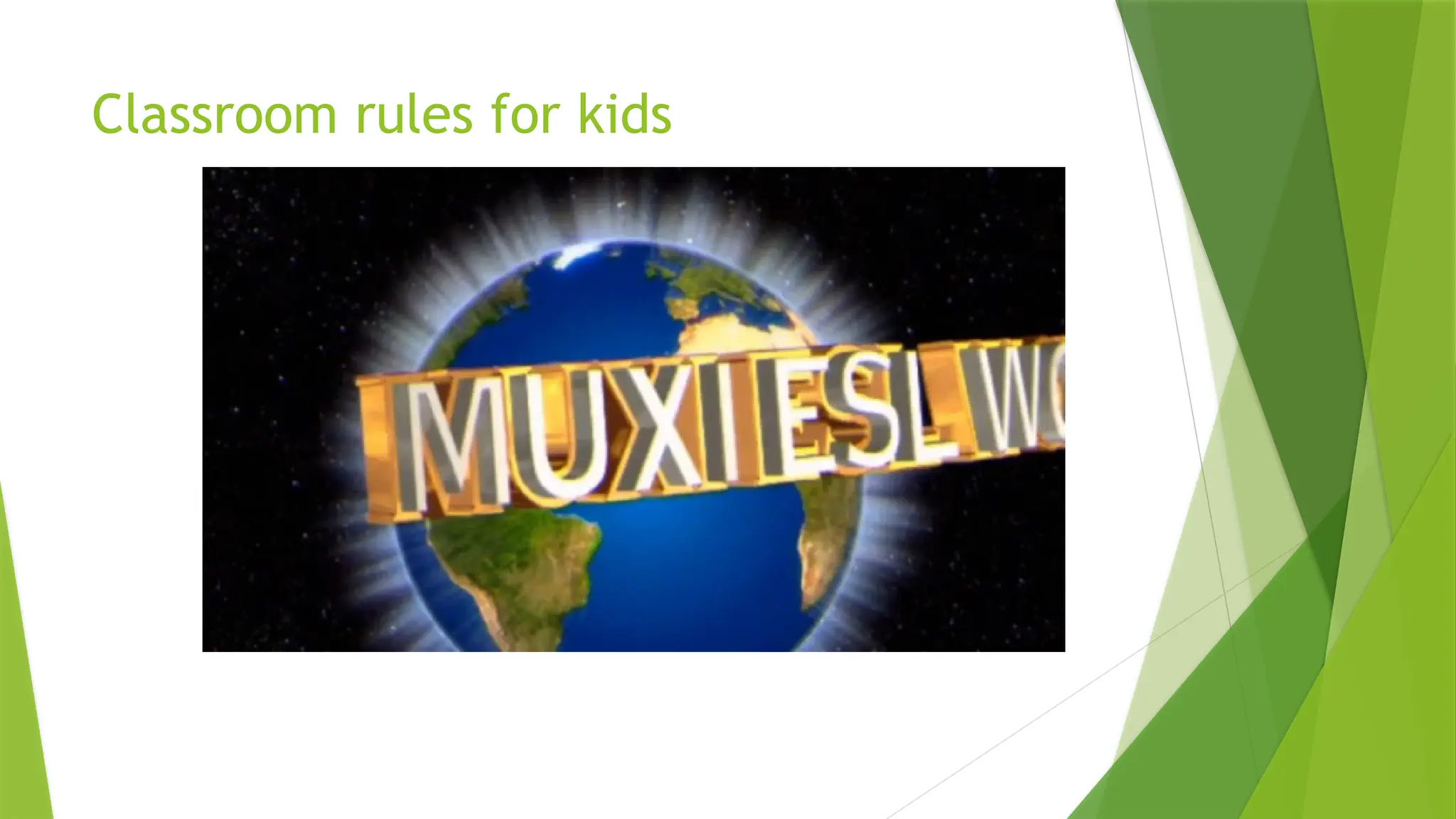 Classroom-RULES - Classroom-RULES - for KIDS PPT PPT | PPTX